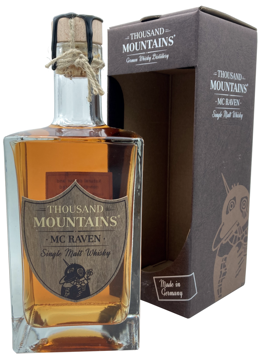 Thousand Mountains Mc Raven Single Malt Whisky 46,2% 0,7l - Whiskyhor ...