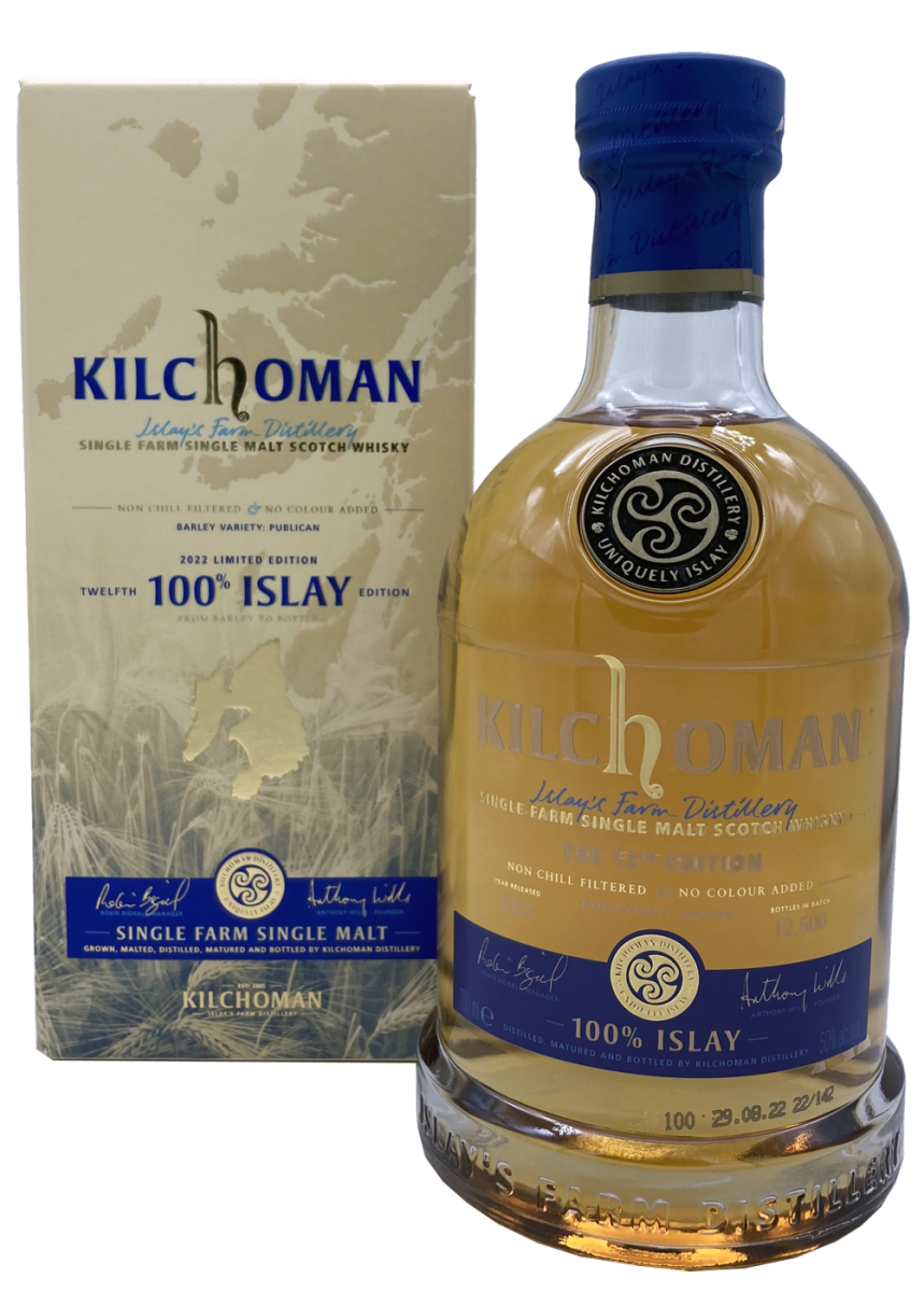 Kilchoman 100% Islay 12th Edition 50% 0,7l - Whiskyhort Oberhausen, 94,90