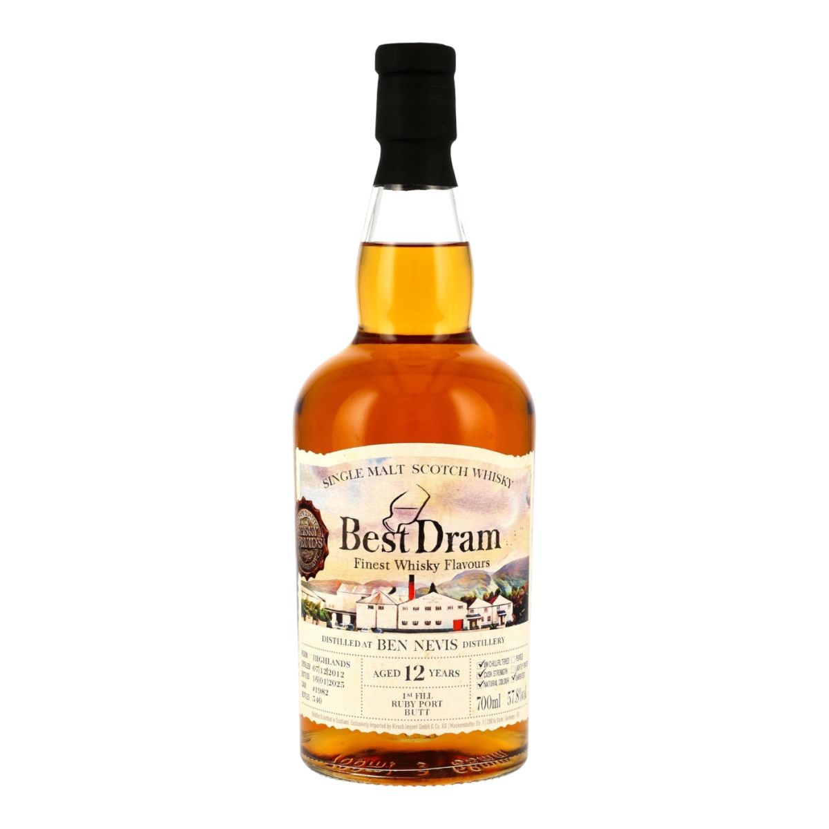 Ben Nevis 12 Jahre 2012 2025 First Fill Ruby Port Butt #1982 Best Dra ...
