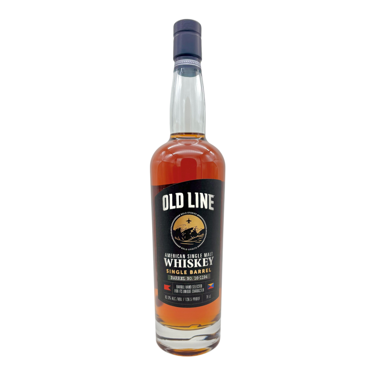 Old Line Single Barrel No. 16-1194 American Single Malt 63,3% 0,7l ...