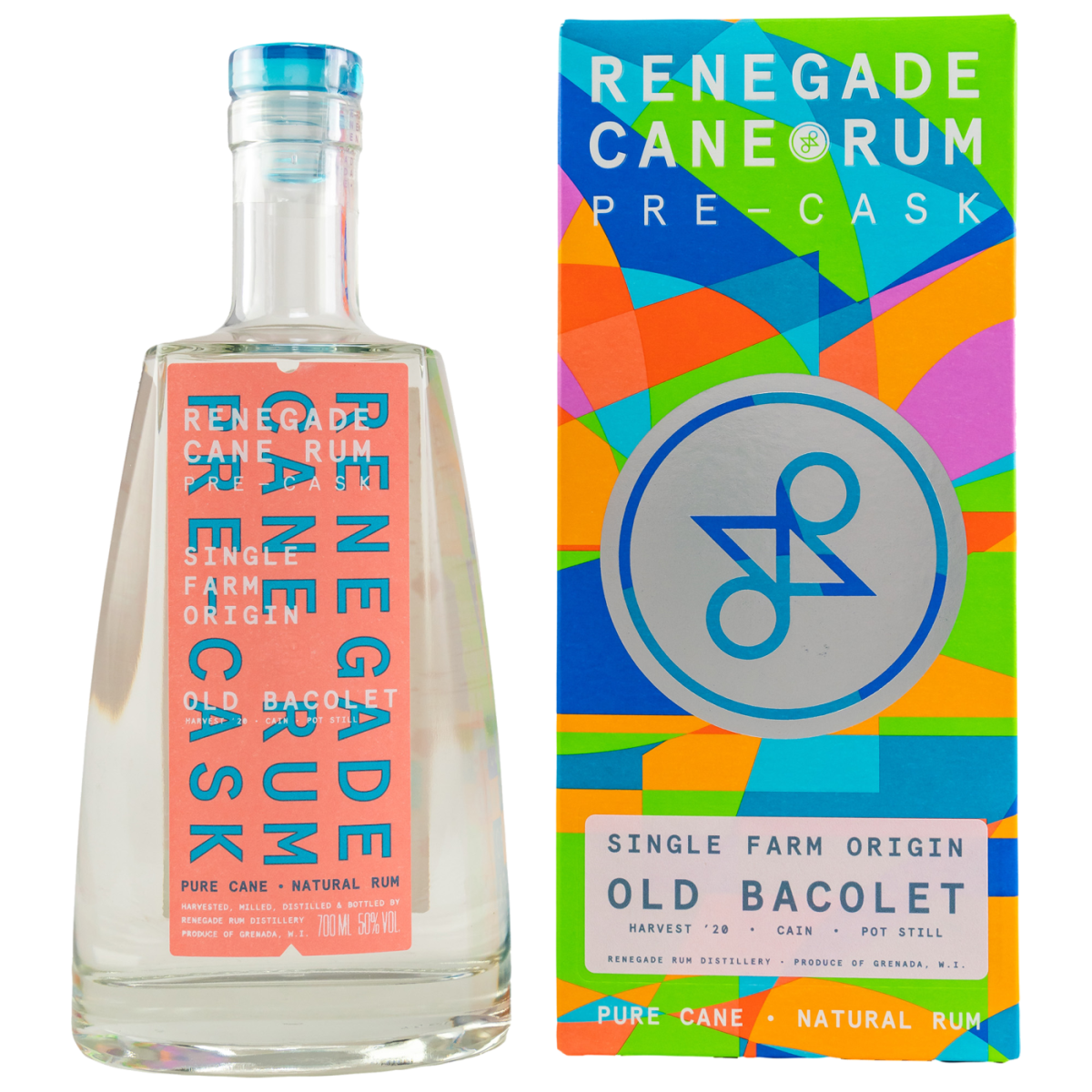 Renegade Rum Old Bacolet Pot Still Rum 1st Release 50% 0,7l - Whiskyh ...